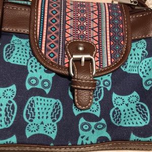 UNIONBAY | Bags | Nwt Unionbay Owl Bag Mini Crossbody Purse Organize ...